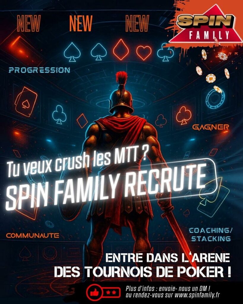 Spinfamily lance sa Team MTT avec 100 000 € de Staking 🤩 - Spin Family